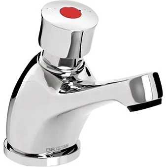 Bristan Single Basin Soft Touch Timed Flow Tap with flow regulator