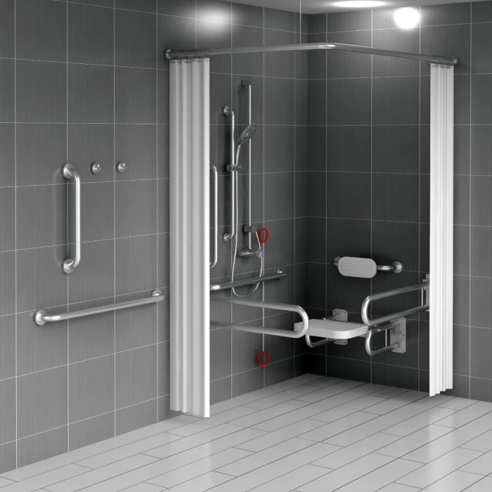 Dolphin Doc M Exposed Shower Set | Commercial Washrooms