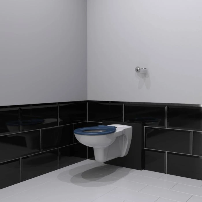 NymaSTYLE Wall Hung Doc M Toilet with Pan, Cistern and Ring Only Seat ...