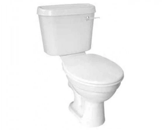 Blanc Dual Flush Close Coupled China Cistern Lever Flushing