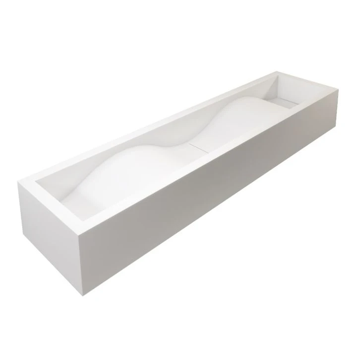 Solid Surface Wave Wash Trough