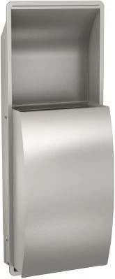 Stratos Recessed Wall Mounted Waste Bin, 22L