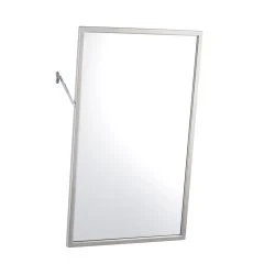 Bobrick Stainless Steel Frameless Mirror | Bobrick | Commercial Washrooms