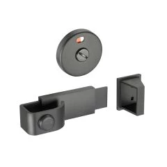 Stainless Steel Sliding Toilet Cubicle Lock with Engaged Indicator