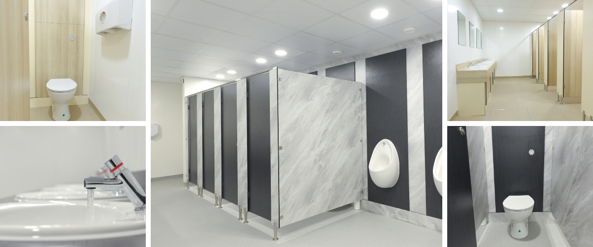 High Abuse Toilet Cubicles Range