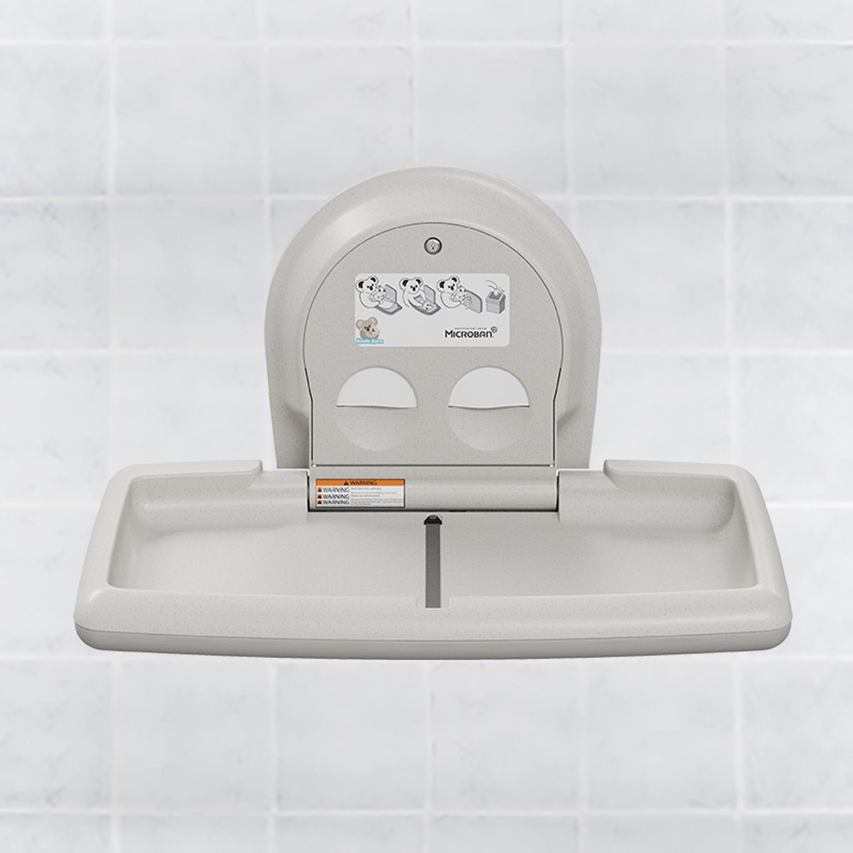 wall mounted disabled changing table