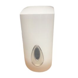 Fitzroy Of London White Plastic Bulk Fill Soap Dispenser With Clear ...