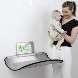 Magrini Stainless Steel Horizontal Baby Changing Unit