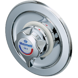 Rada Meynell V8/3 B and BL Concealed Chrome Thermostatic Shower Control ...