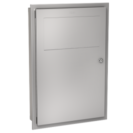 KWC DVS Recessed Wall Mounted Waste Bin