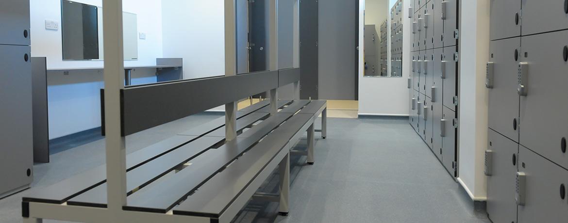 Budget Changing Room Benches for Wet and Dry School changing Rooms