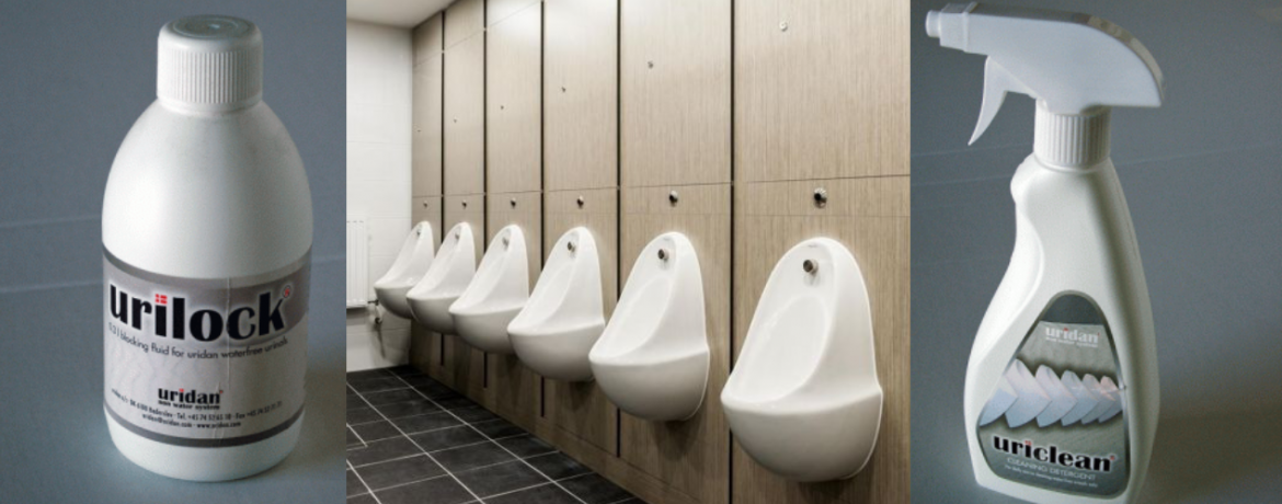 How do I Clean and Change Uridan Waterless Urinal Blocking Fluid ...